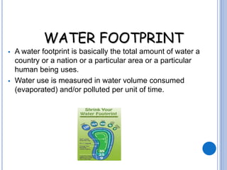 Water footprint | PPTX