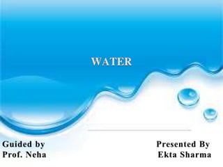 Water | PPTX