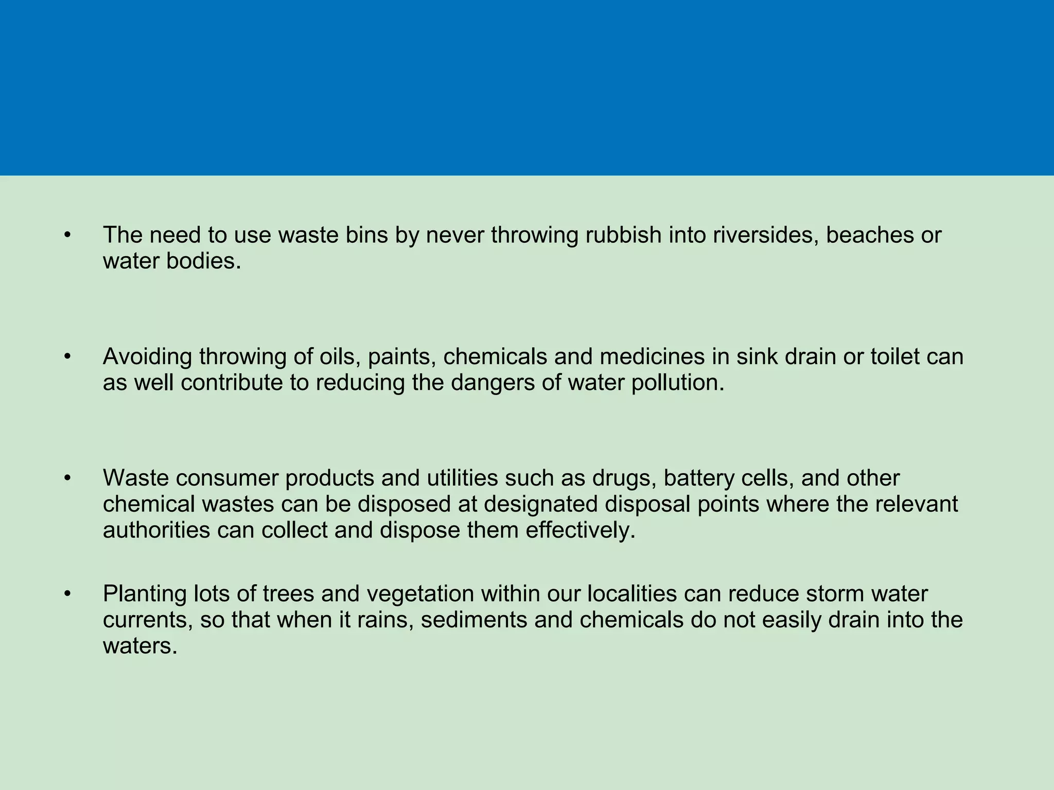 Water pollution in pakistan | PPT