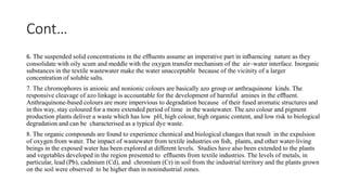 Water pollution in Textile Industry | PPTX