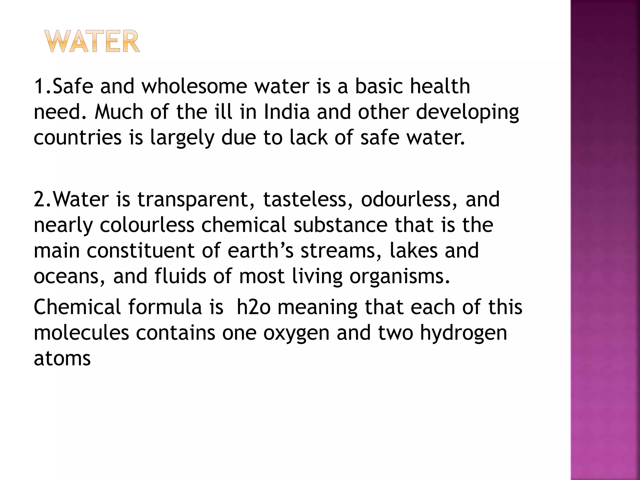 Water | PPTX