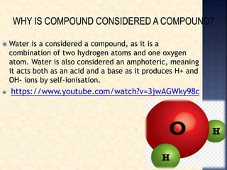 Water for class 9 ICSE board | PPTX