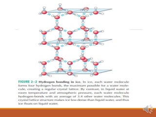 Water: Structure and Properties | PPTX