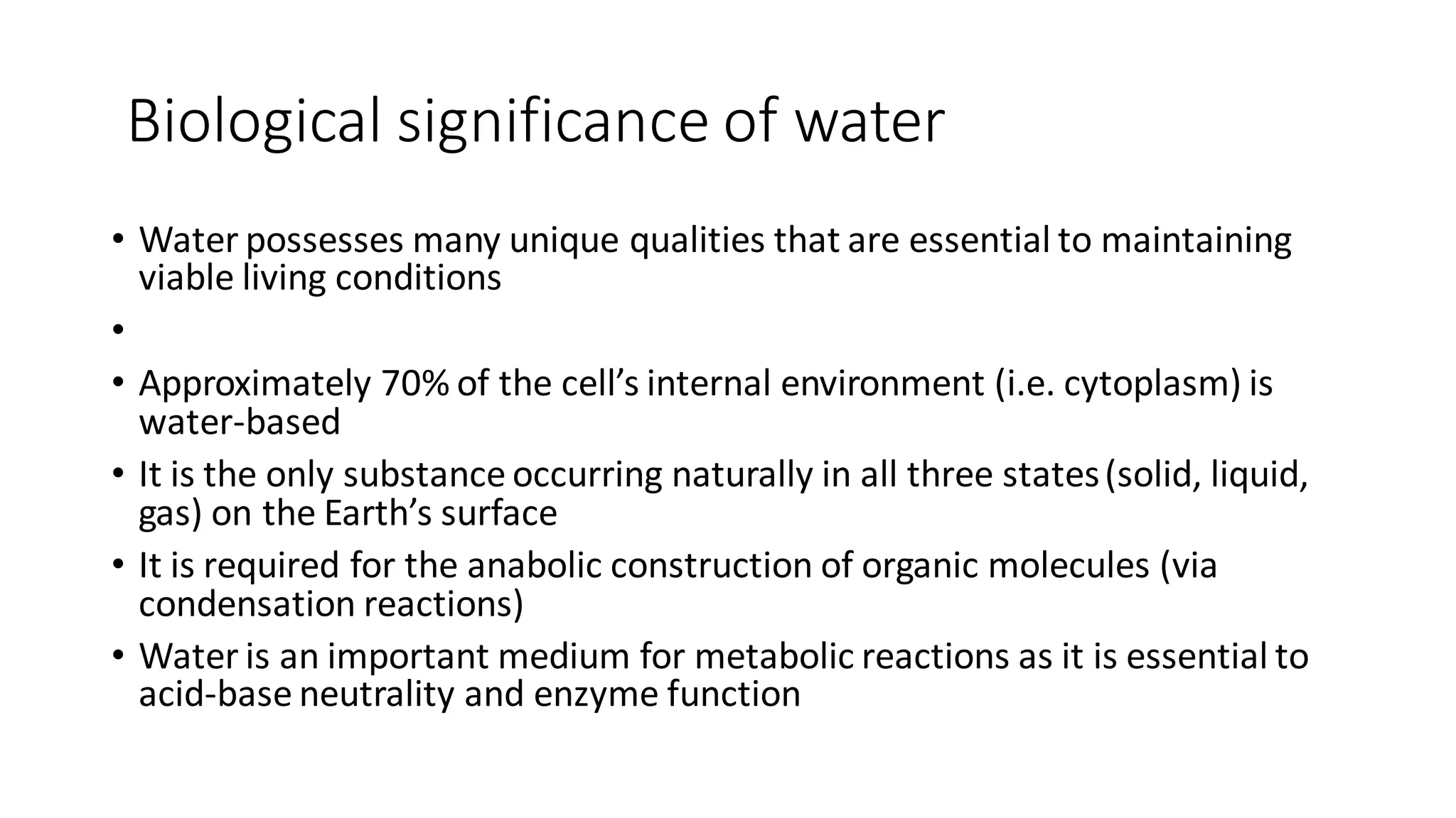 the structure of Water | PDF