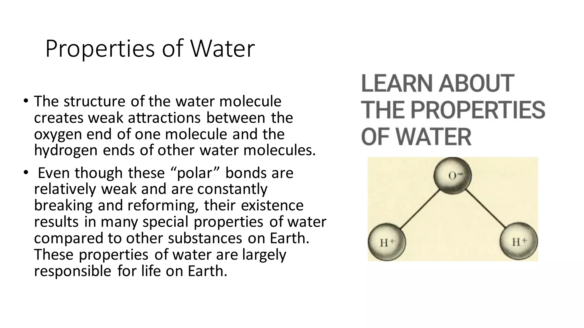 the structure of Water | PDF