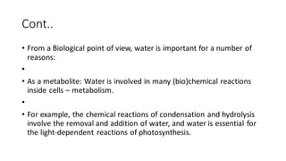 the structure of Water | PDF