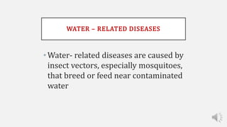 water related diseases | PPTX