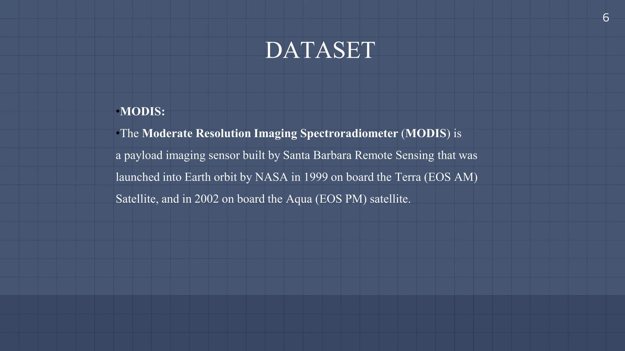 Change detection of water resources using satellite images | PPTX