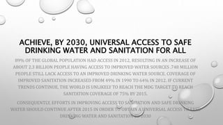sustainable goal & water sanitisation.pptx