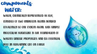 the importance of water, elements and states of it.pptx