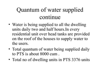 Optimization of water consumption in India | PPT