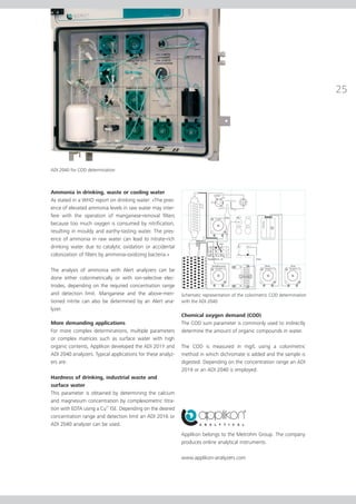 Water analysis from Metrohm | PDF