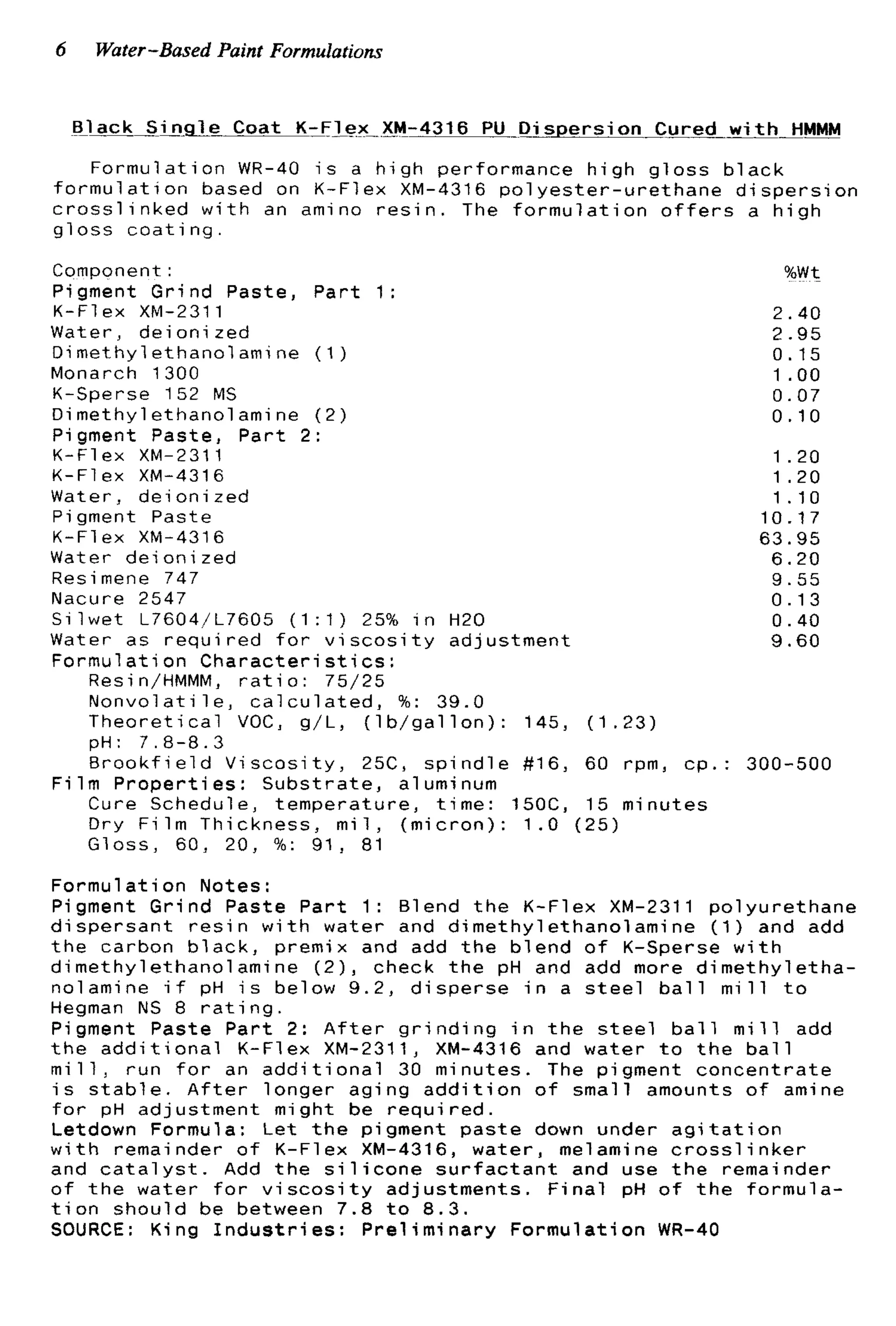 Water-based paint formulations Vol. 4 | PDF