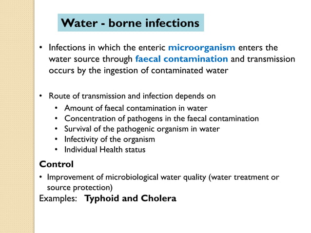 Water borne diseases | PDF