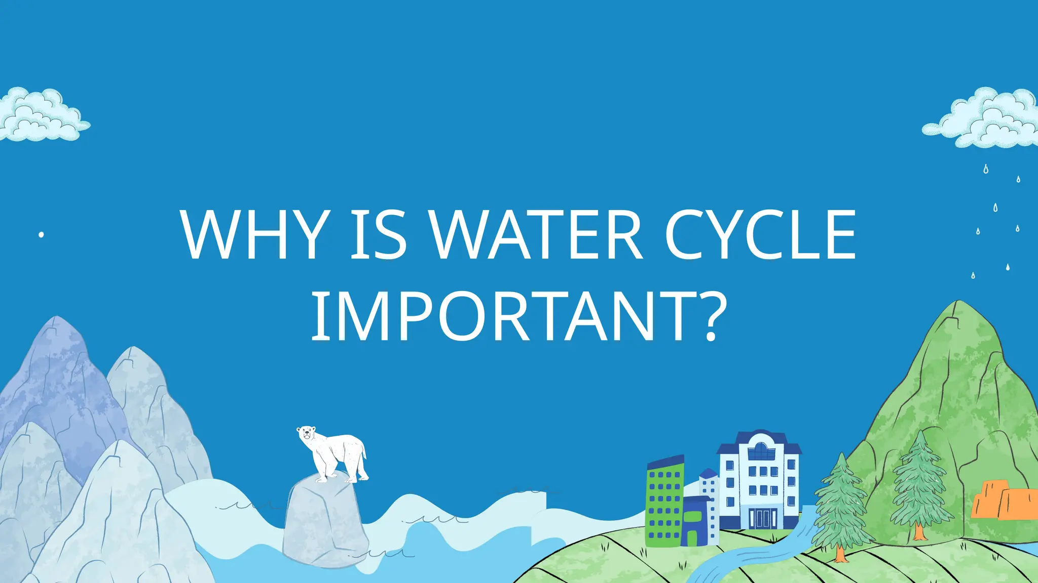 The Water Cycle, its importance and Processes | PPTX
