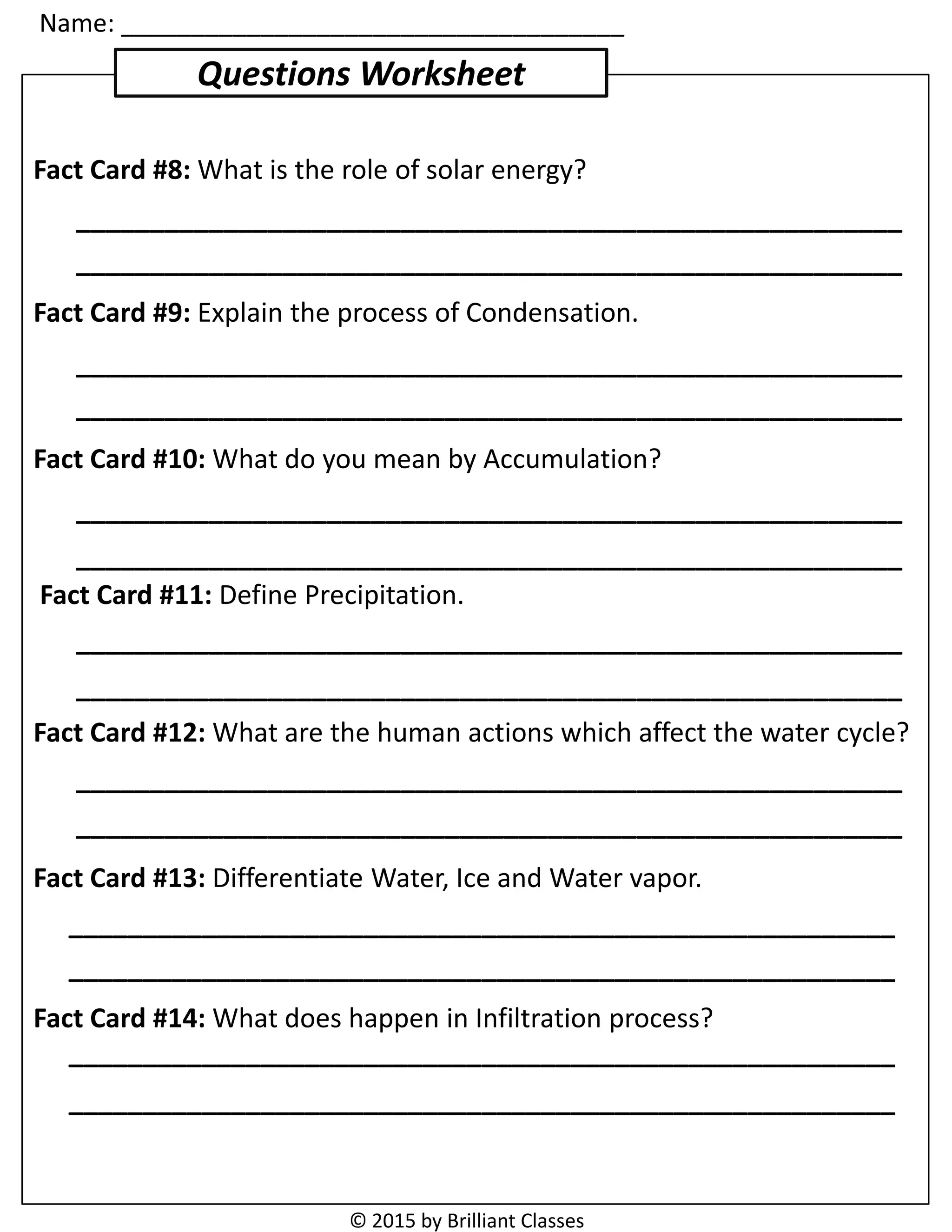 Water cycle-scavenger-hunt 1 | PDF