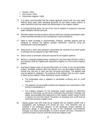 Water Efficient Landscape Guidelines - Costa Mesa, California | PDF