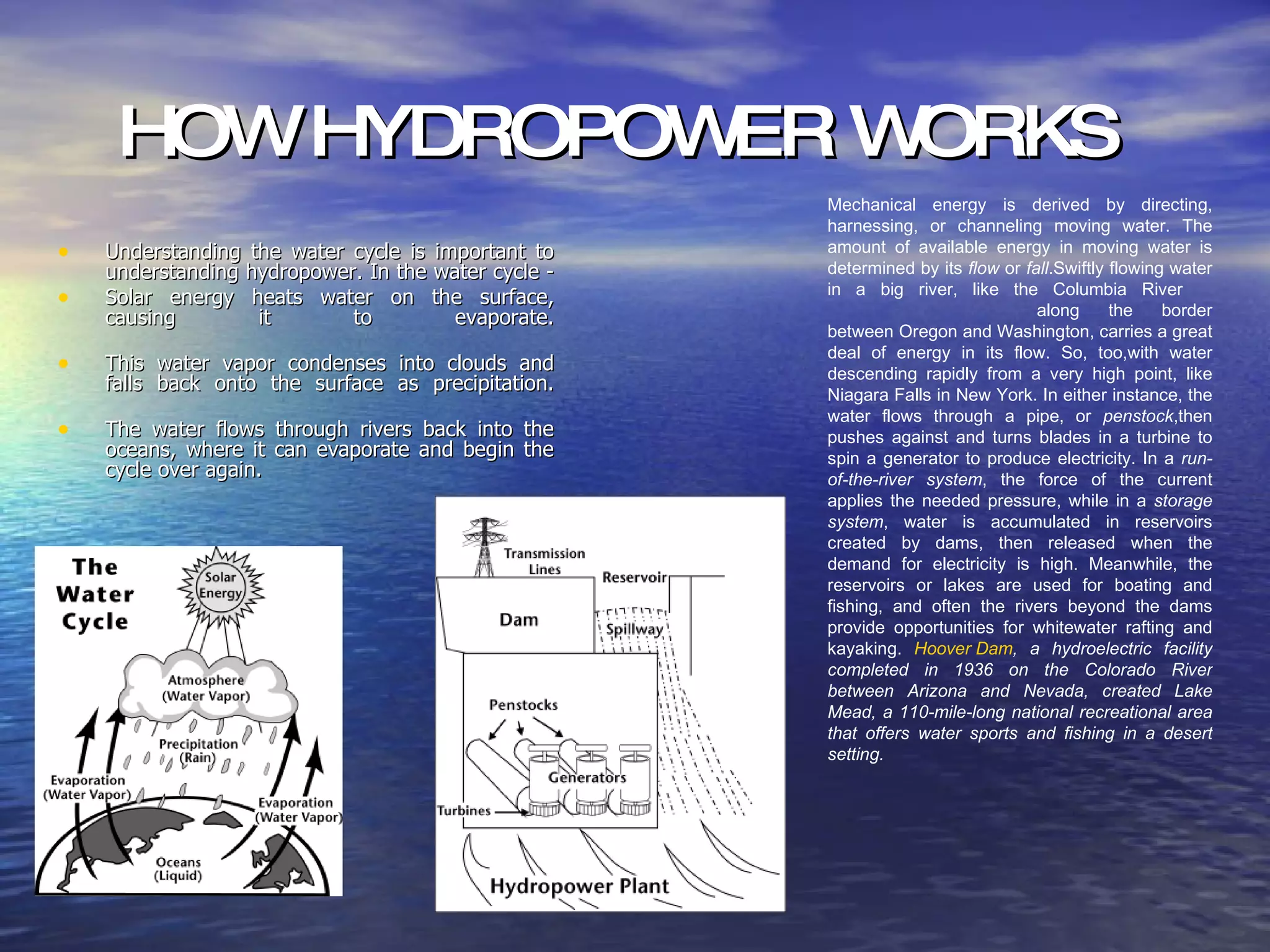Water Energy | PPT