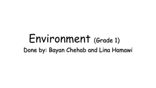 Water environment grade 1 | PPT