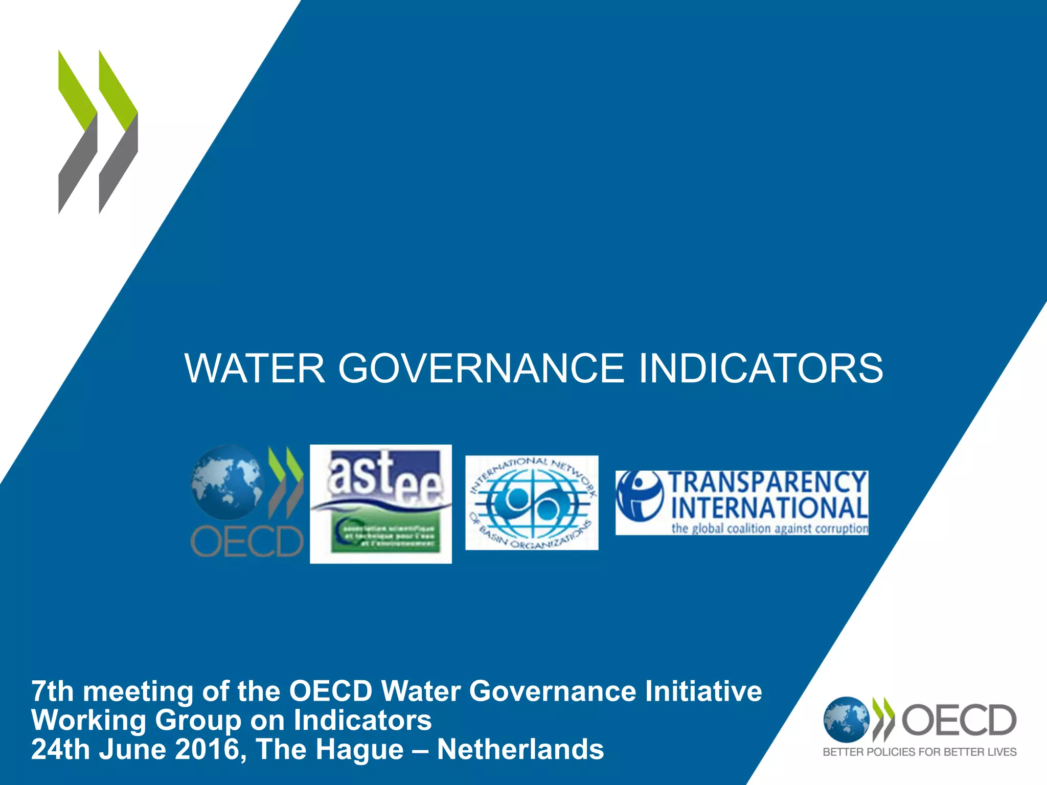 Water Governance Indicators | PDF