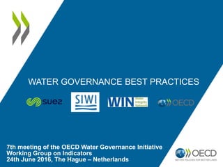 Water Governance Best Practices | PDF