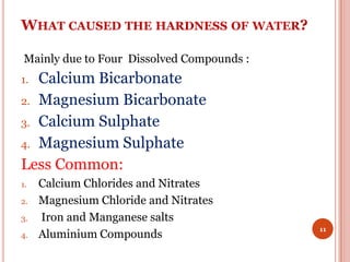 water hardness | PPT