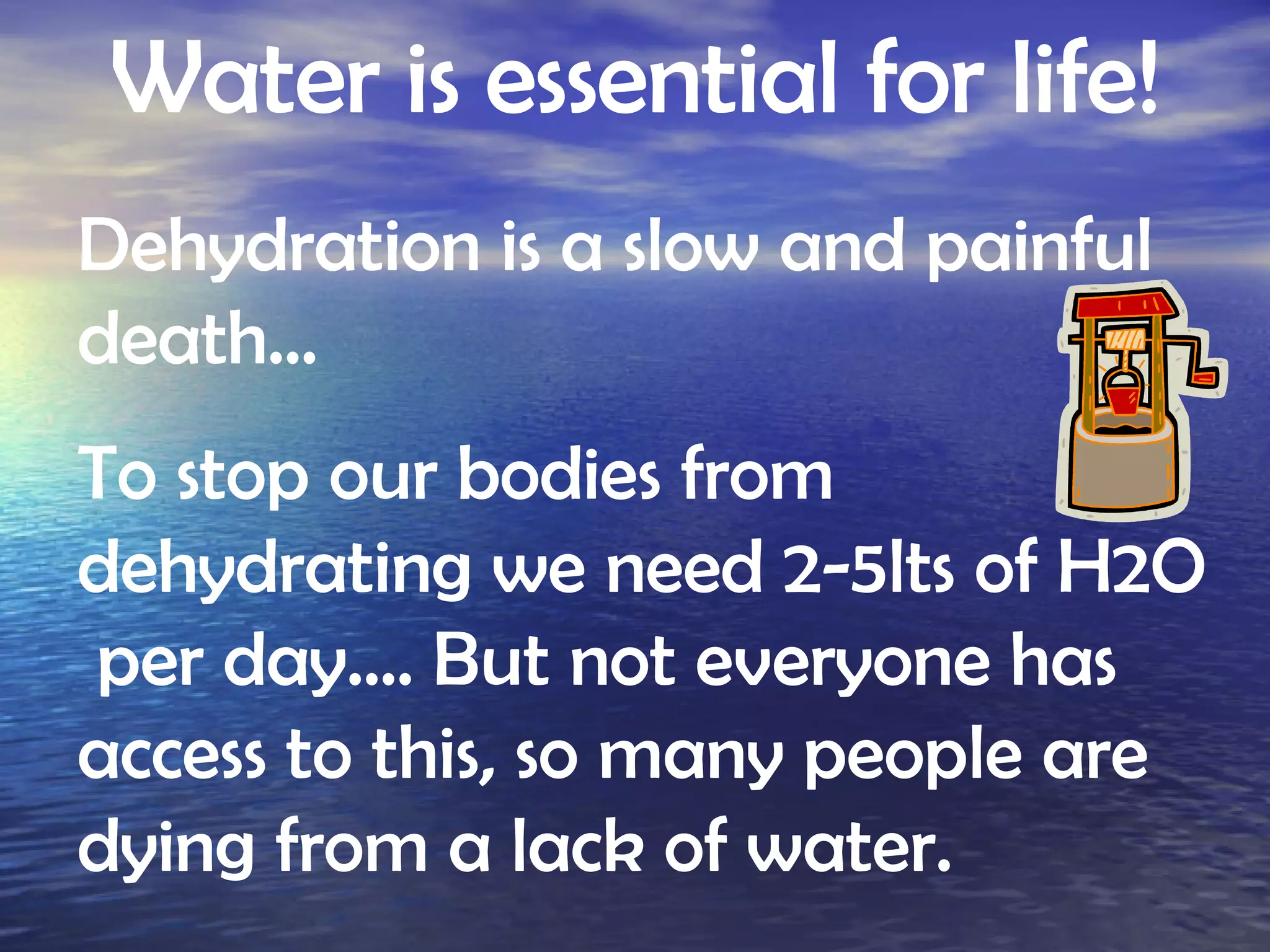 Water Matters | PPT | Agriculture | Industries