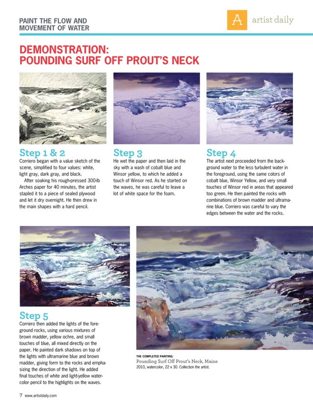 Water painting-techniques | PDF | Painting | Arts and Crafts