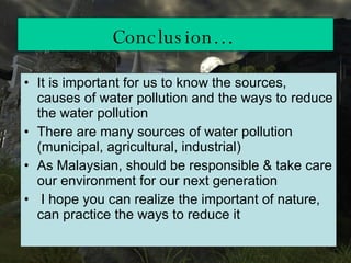 Water Pollution | PPT | Environmental Services Industry | Industries