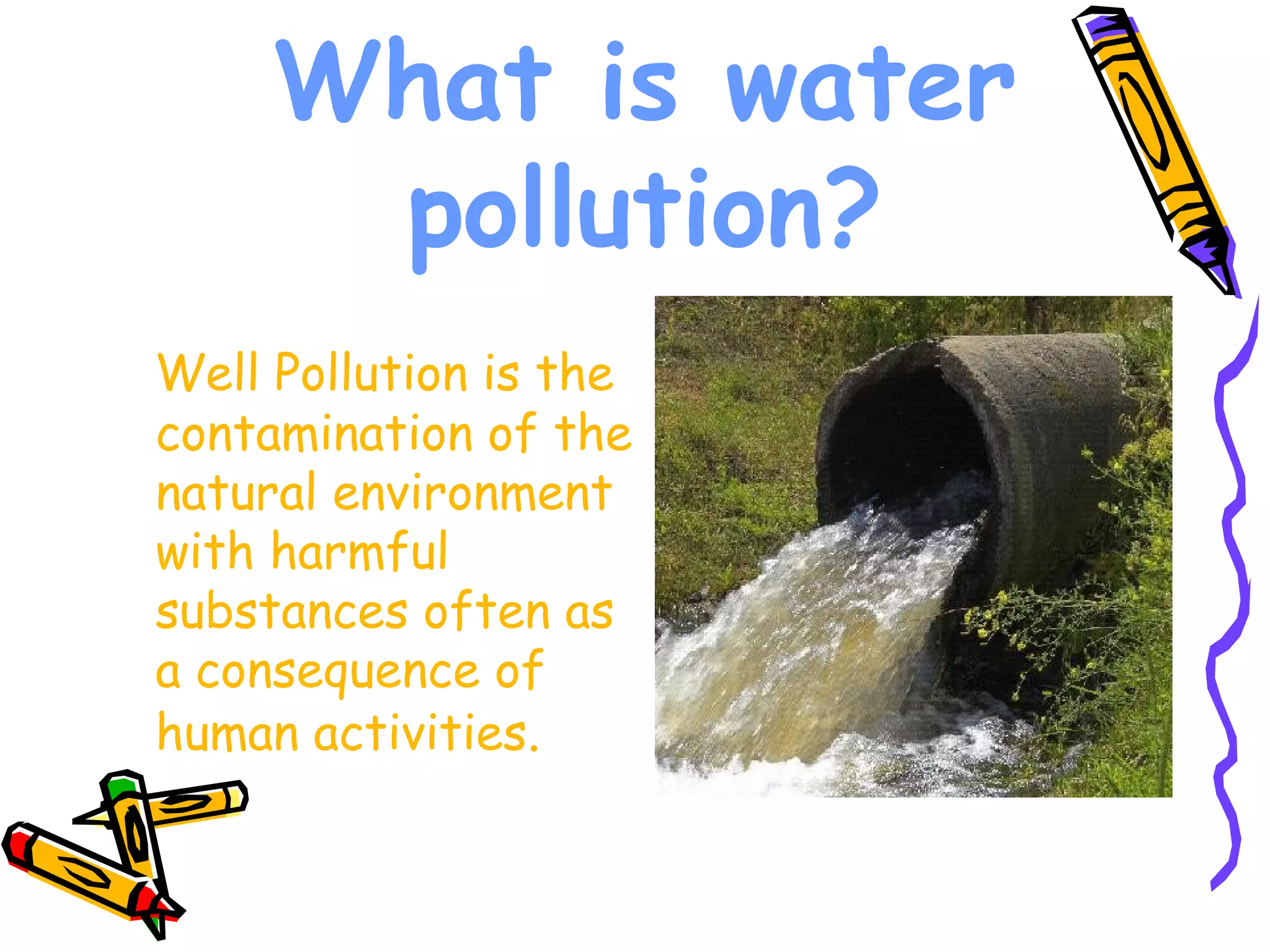 Water pollution | PPT | Indoor Environmental Quality | Home & Garden