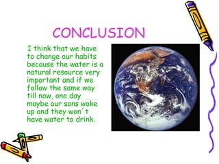 water pollution and its impact on the environment | PPT