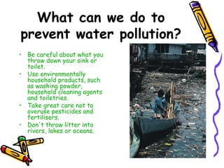 water pollution and its impact on the environment | PPT