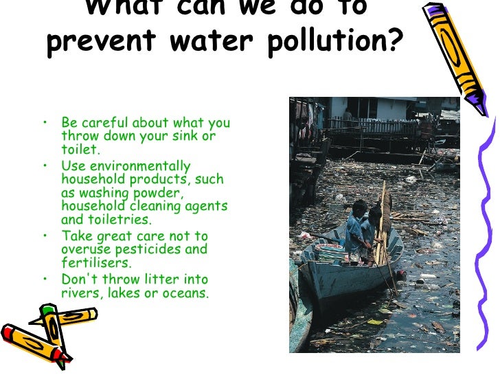 Prevent Water Pollution