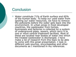 Water Pollutionfinaaaal | PPT