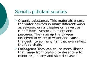 Water Pollutionfinaaaal | PPT