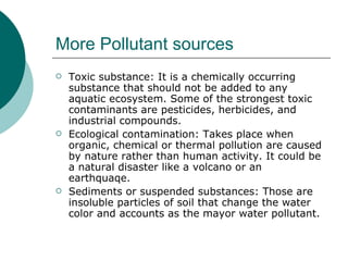 Water Pollutionfinaaaal | PPT