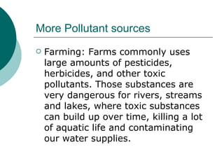 Water Pollutionfinaaaal | PPT