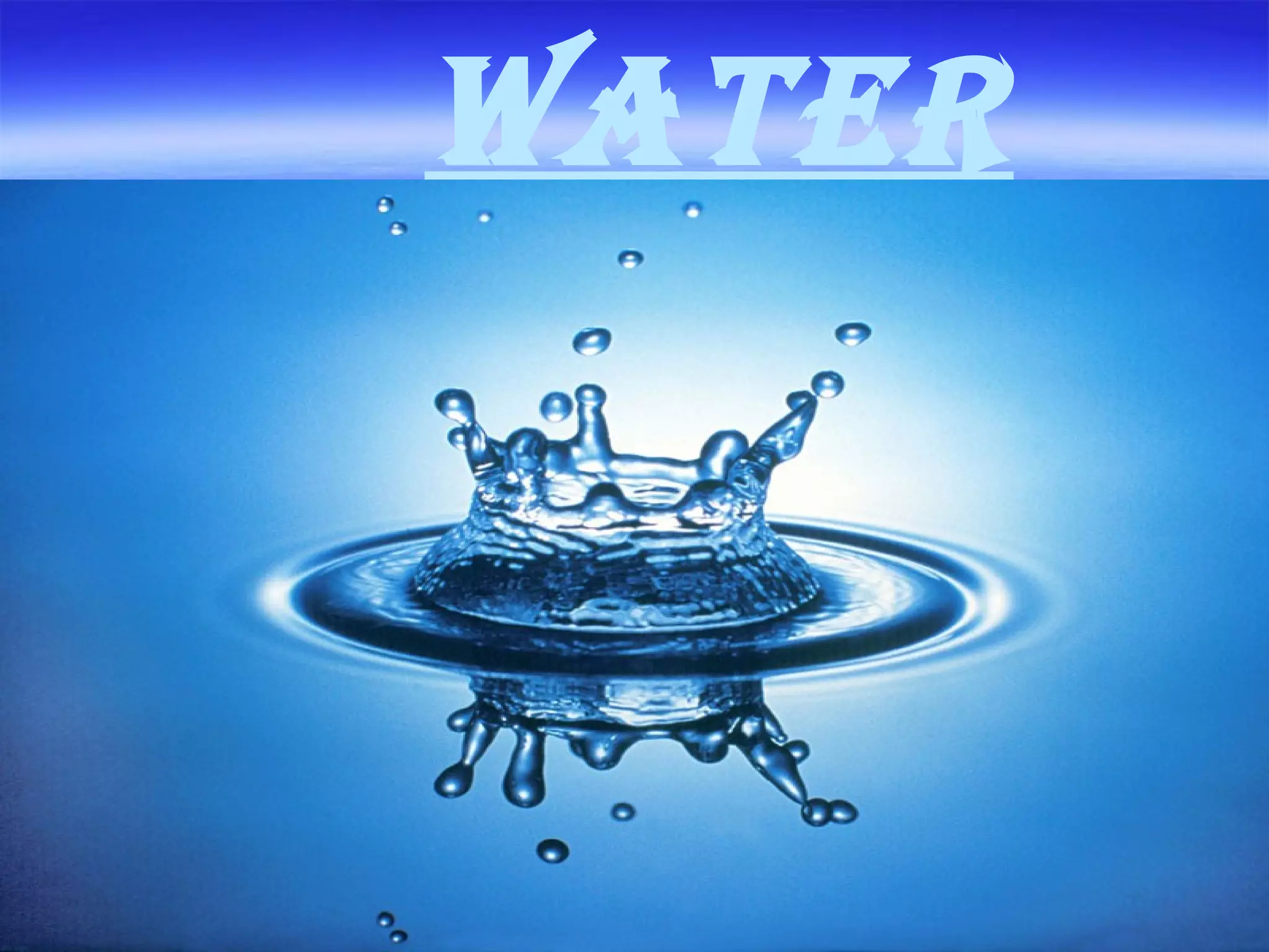 Water ppt presentation | PPT