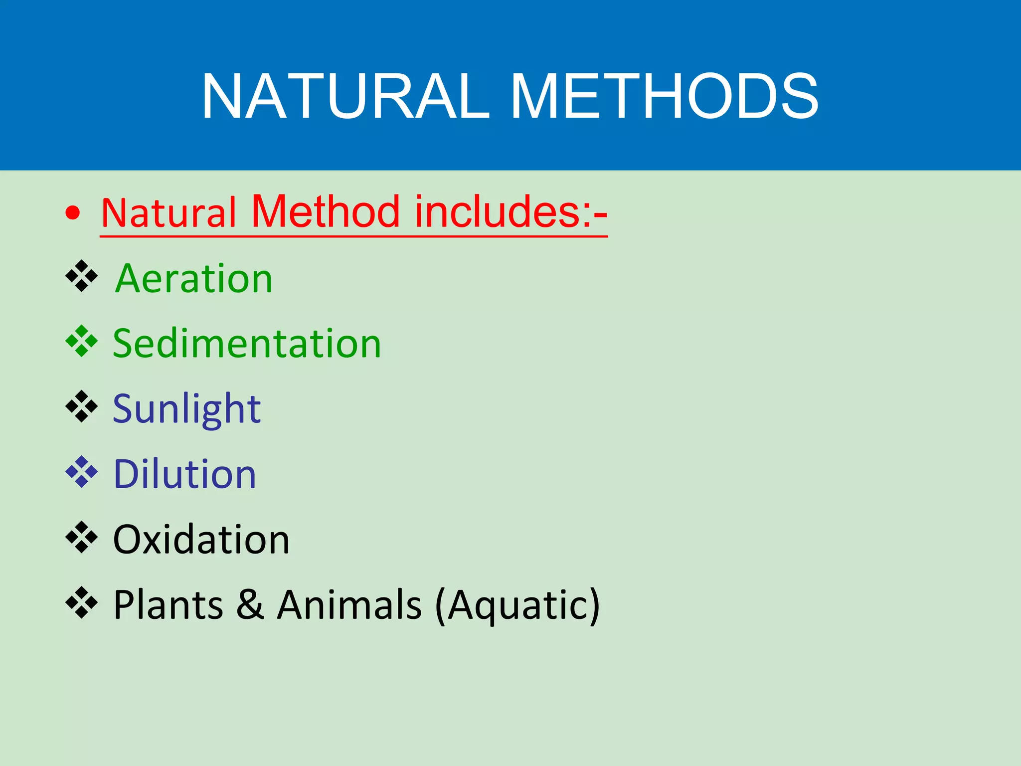 WATER PURIFICATION | PPTX