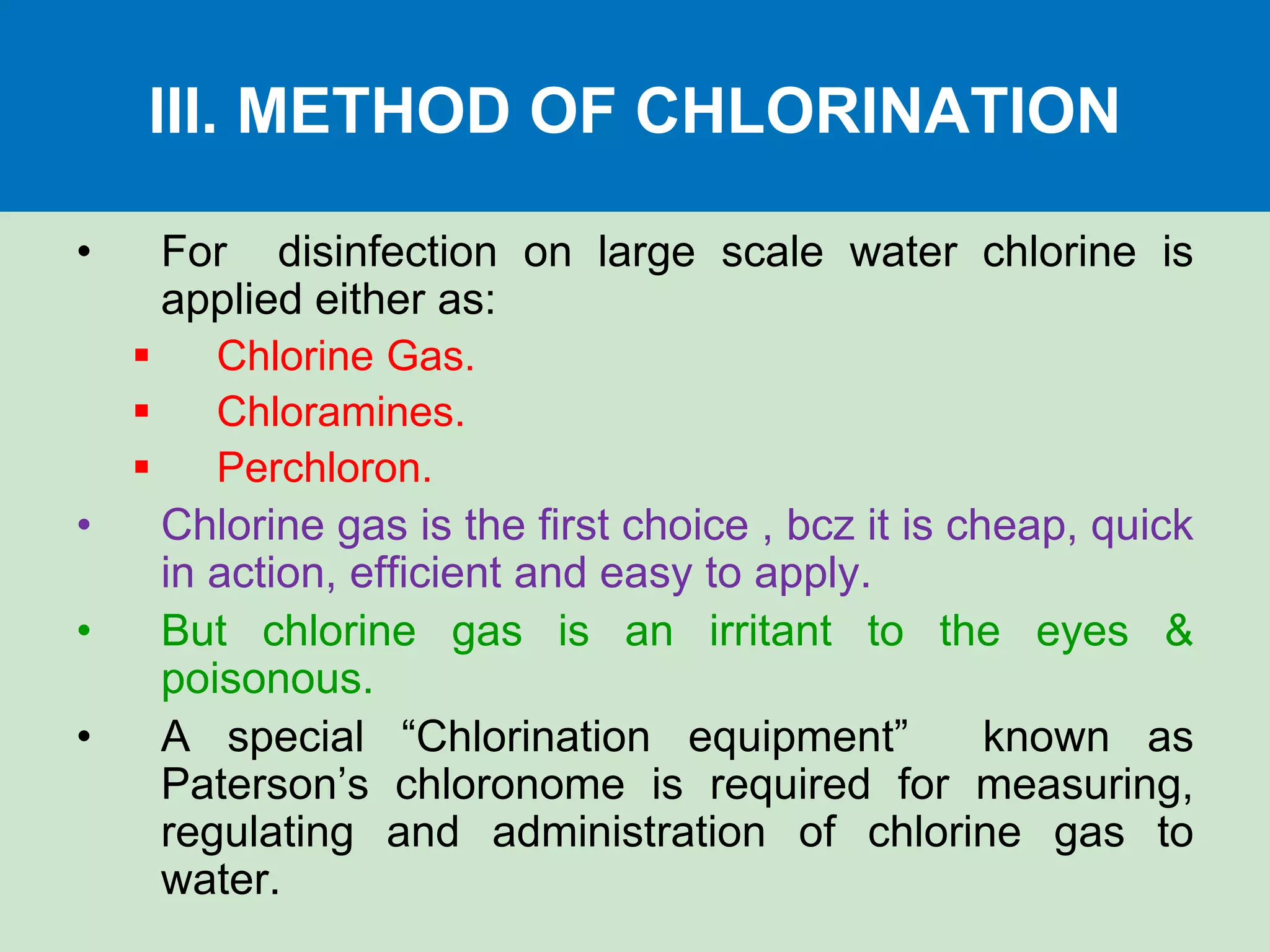 WATER PURIFICATION | PPTX