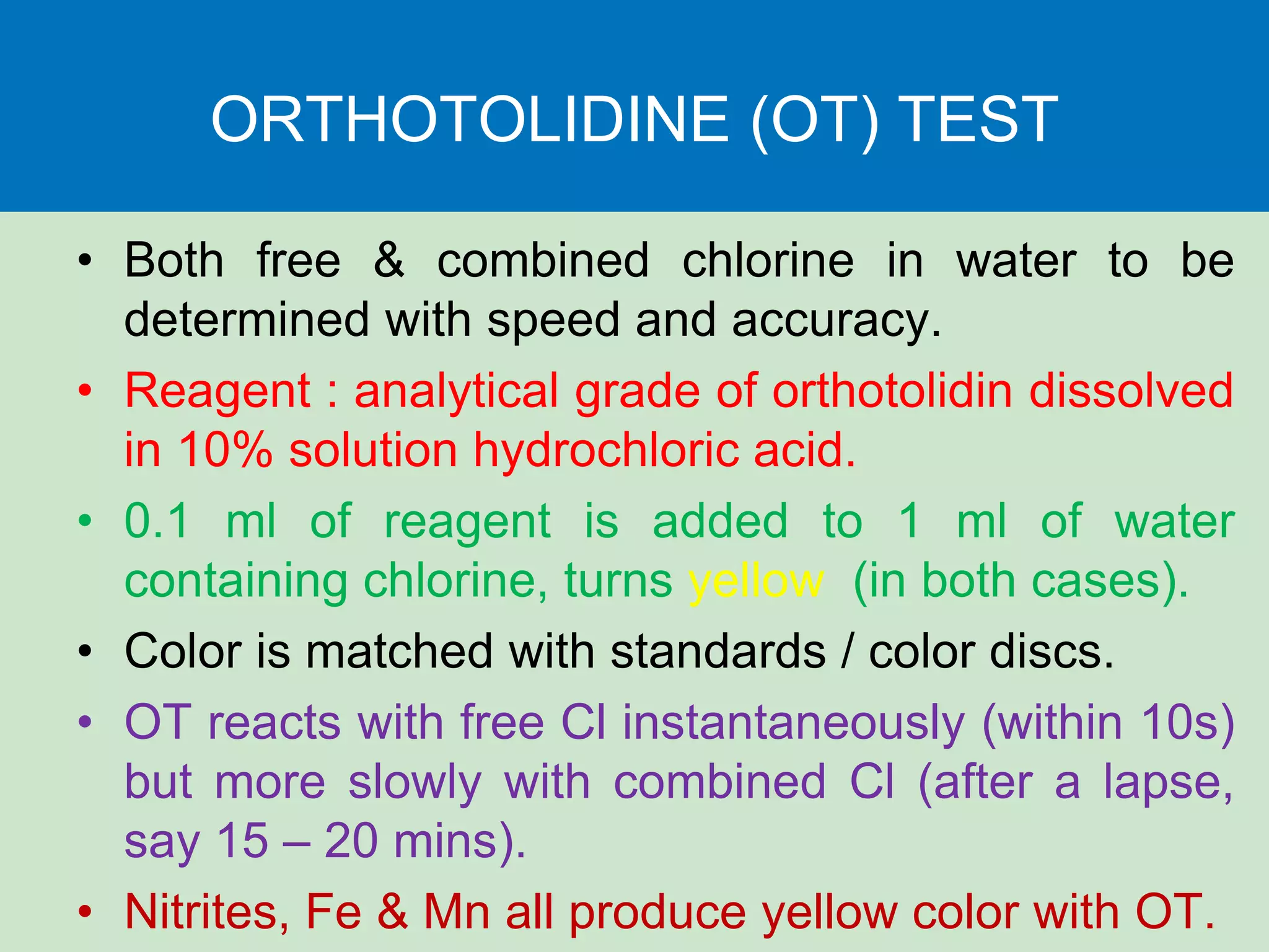 WATER PURIFICATION | PPTX