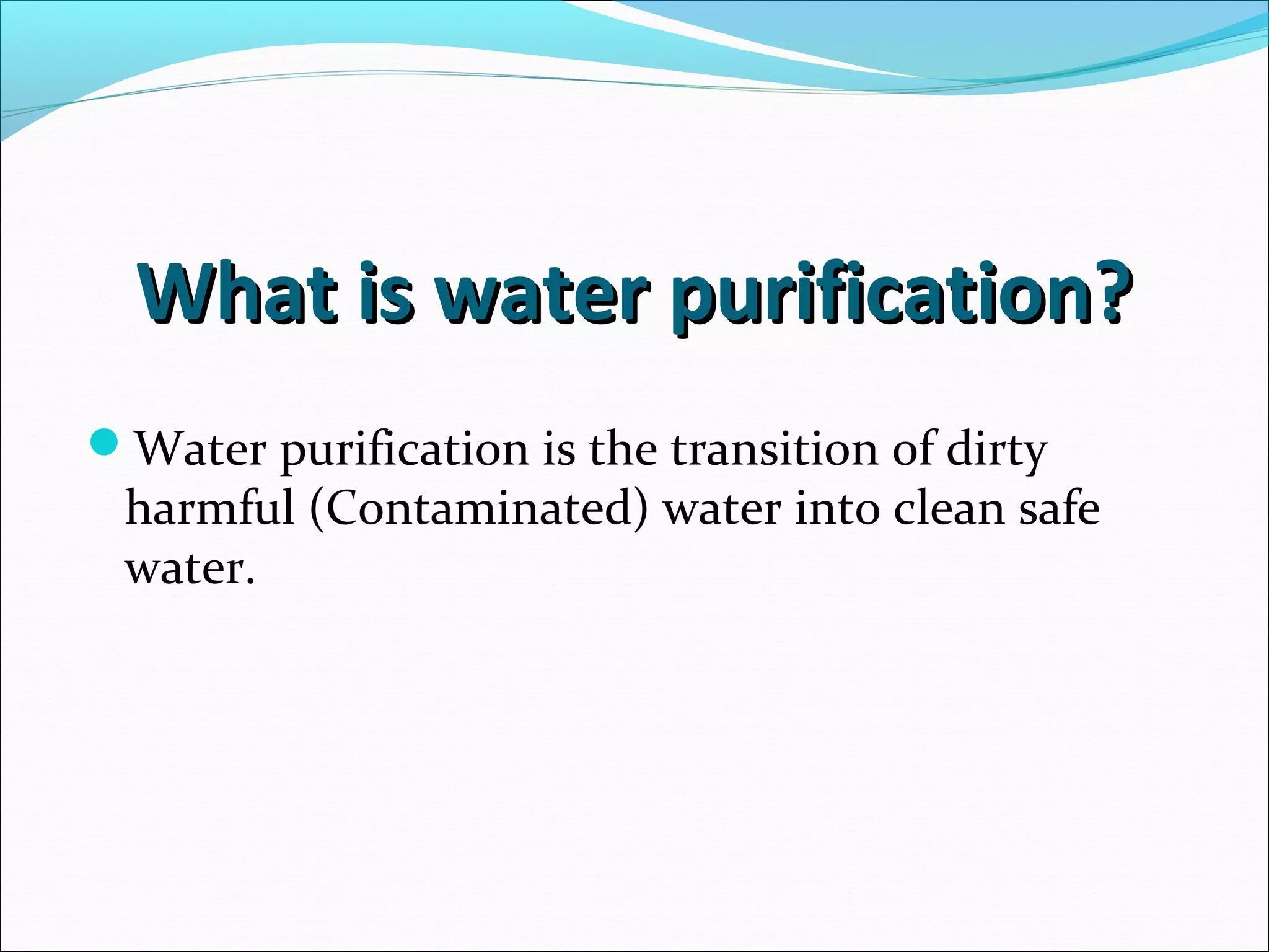 Water Purifier | PPT