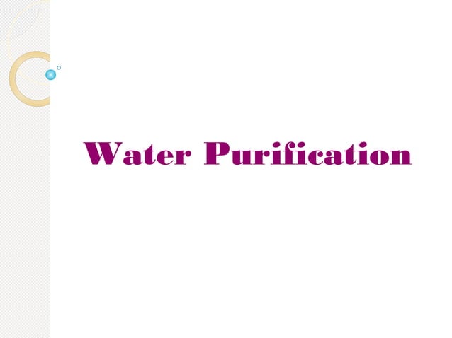Water Purifier | PPT