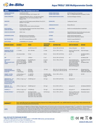 Water Quality Wireless Monitoring Instrumentation | PDF