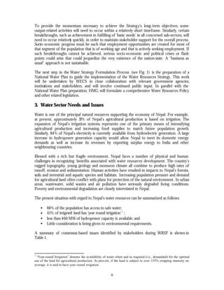 Water resources-strategy | PDF