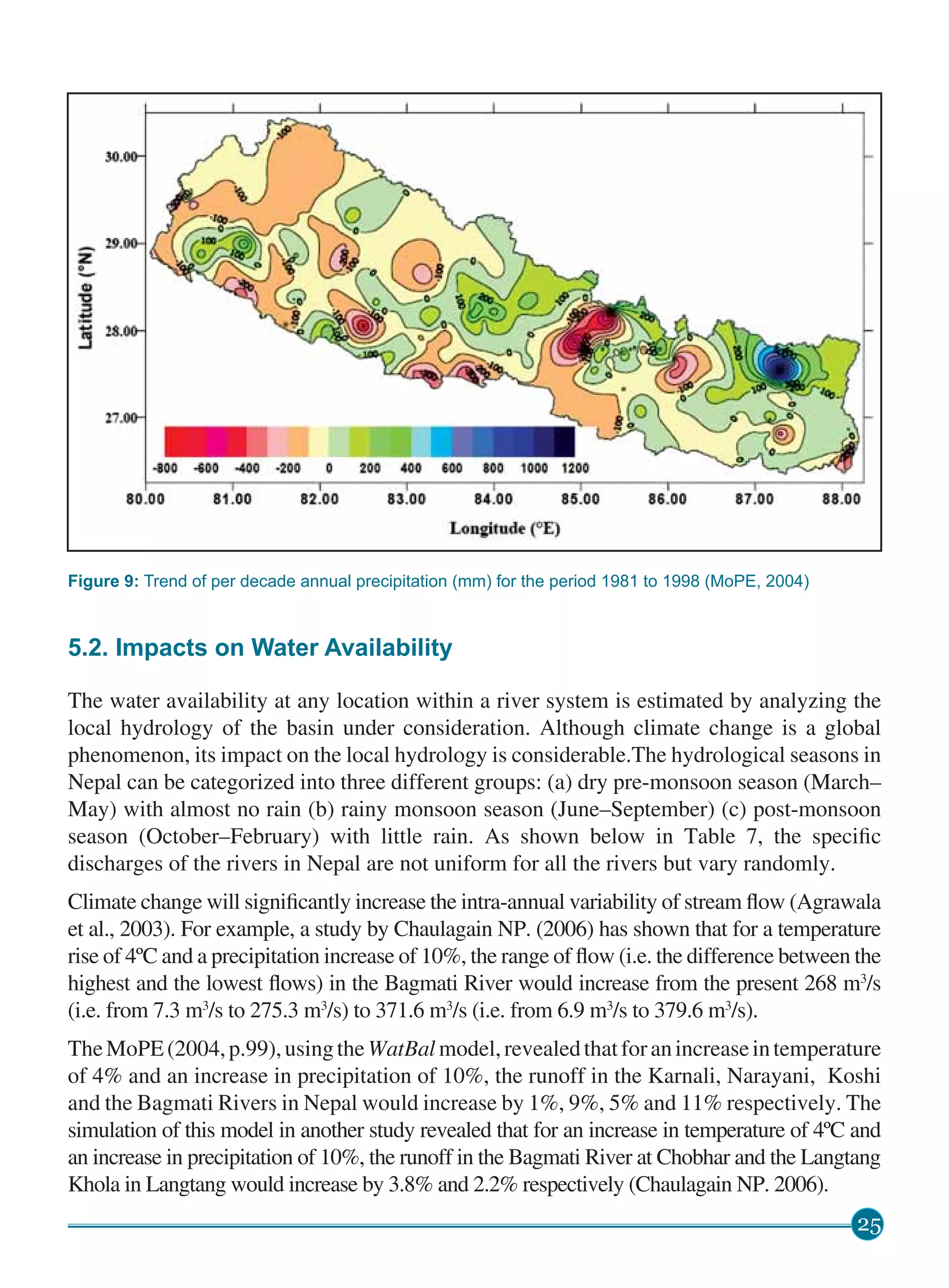 Water resources of nepal- in the context of climate change 2011 by wecs ...