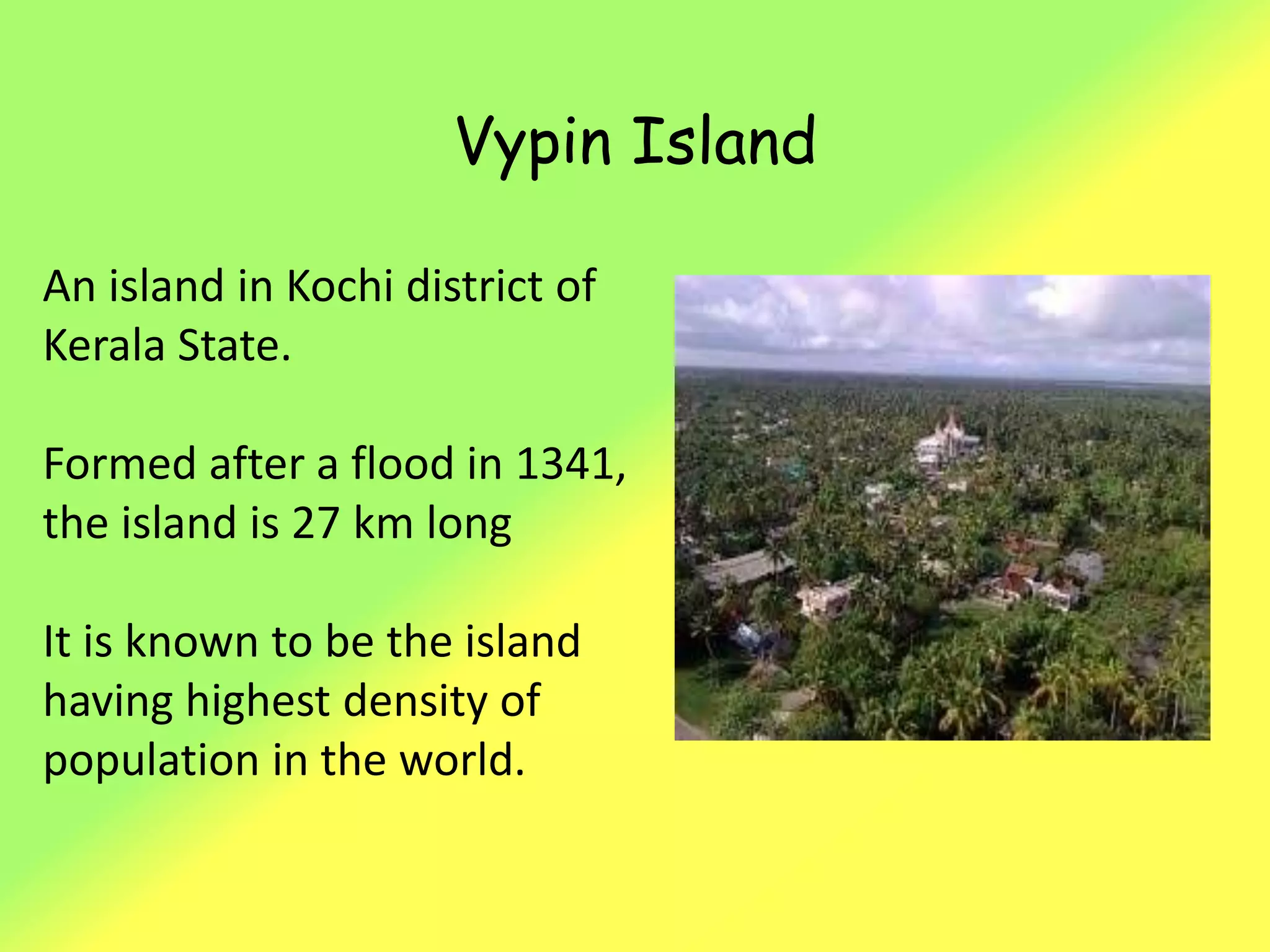 Water-rich Vypin | PPT