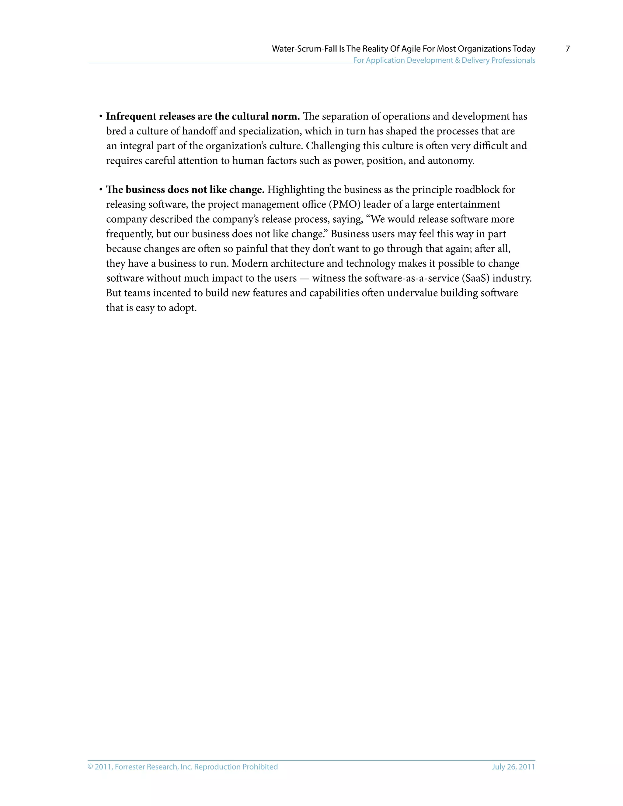 Water scrum-fall is-reality_of_agile_for_most | PDF