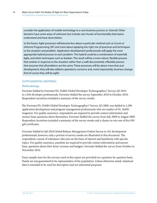 Water scrum-fall is-reality_of_agile_for_most | PDF