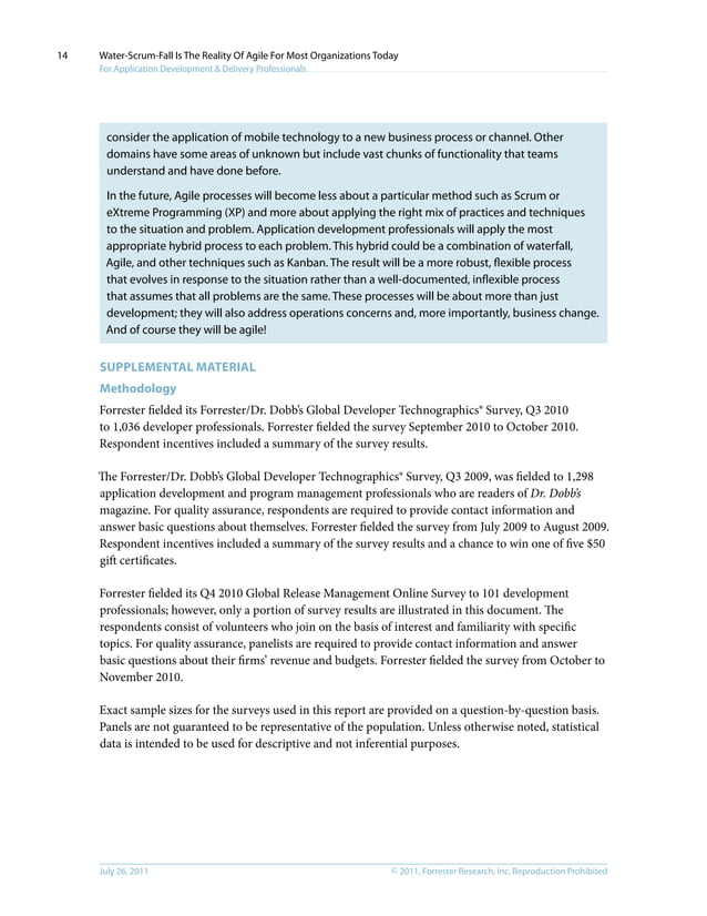 Water scrum-fall is-reality_of_agile_for_most | PDF | Business ...